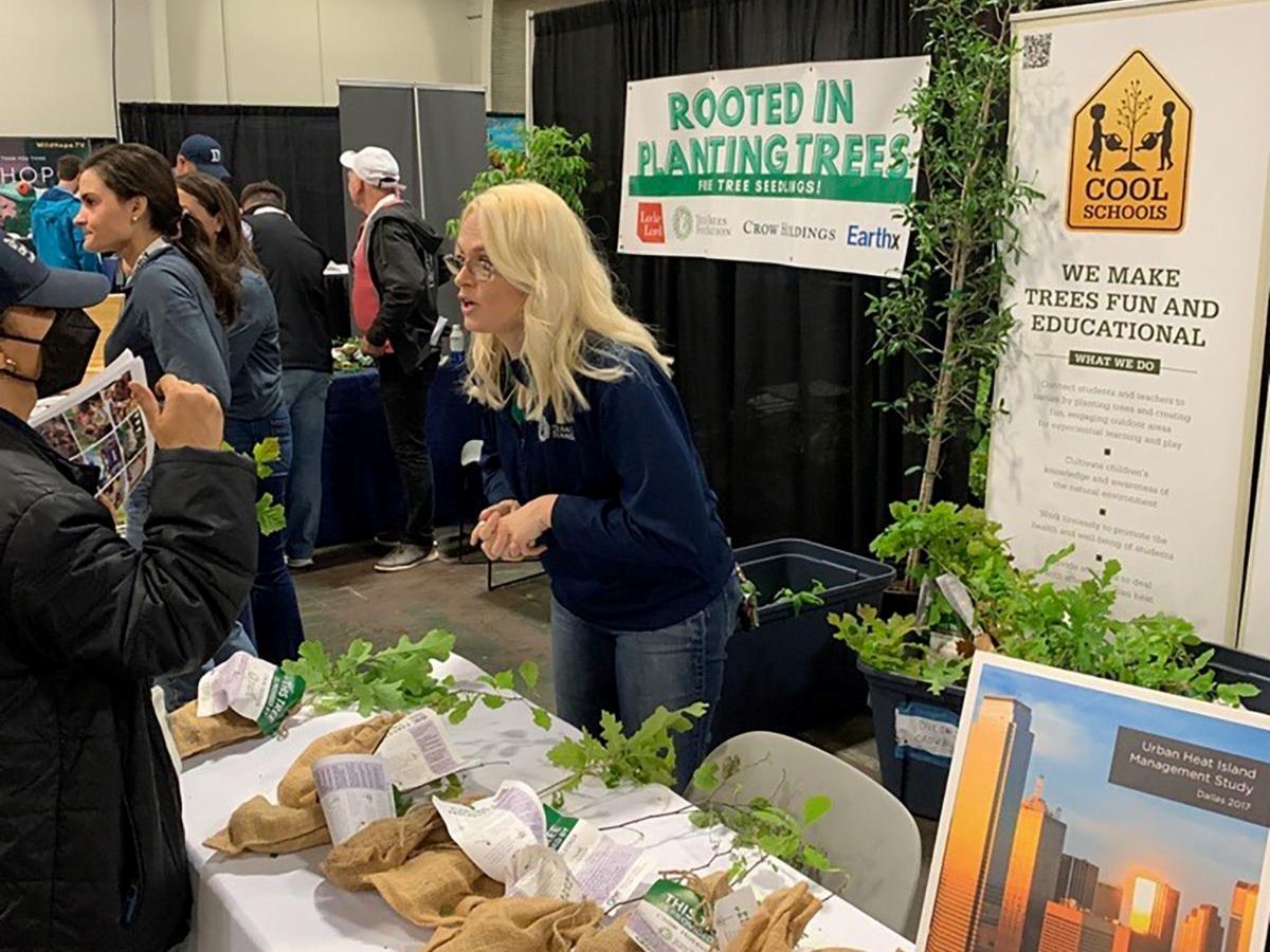 Crow Holdings and TTF Partner at Earthx2023 - Texas Trees Foundation